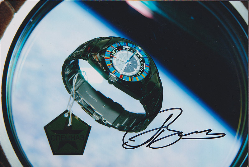 ISS Twice Flown Cosmonavigator Cosmonaut Watch