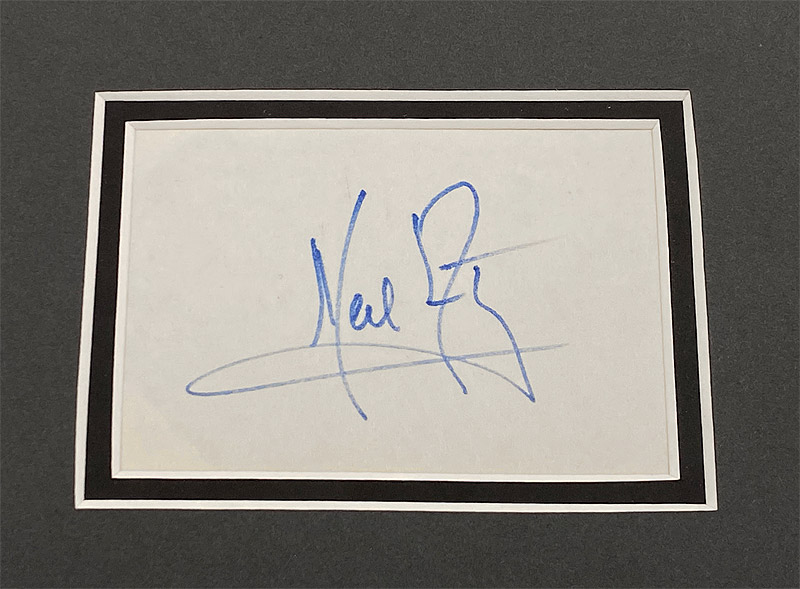 Apollo 11 Crew framed autographs