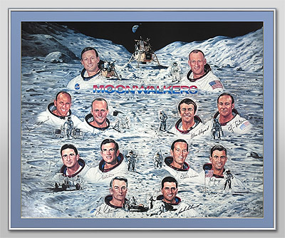 Apollo Astronaut Autographs and Moonwalker Signed Photos by Moonpans