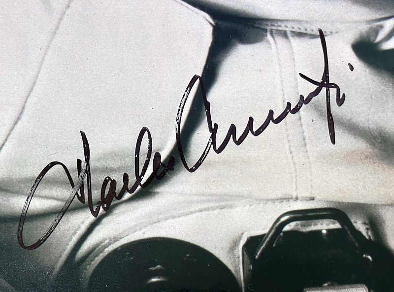 22x28 inch Pete Conrad signed Poster