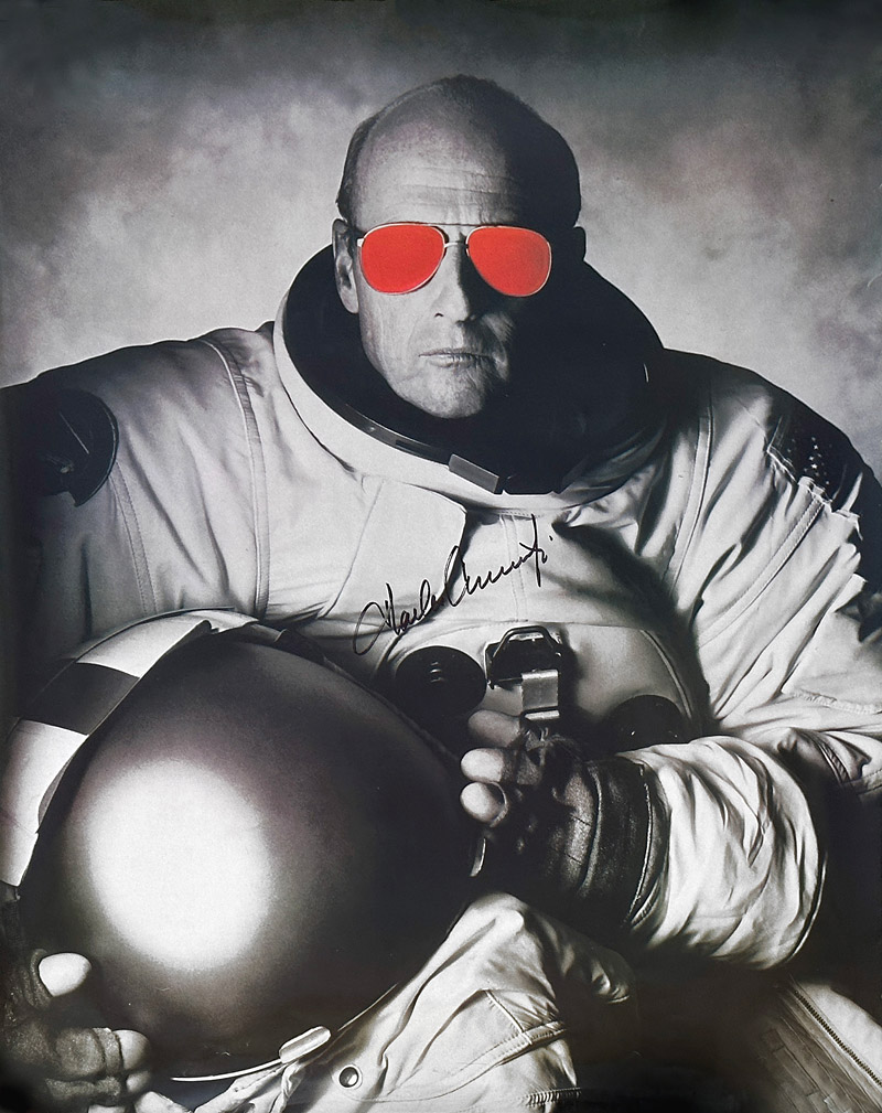 22x28 inch Pete Conrad signed Poster